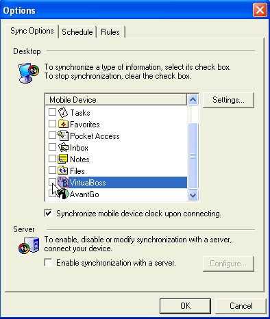 Pocket VirtualBoss Deinstall Instructions